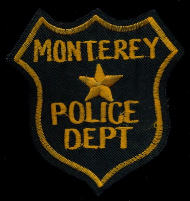 Monterey Police California Reproduction Patch S-16 | eBay