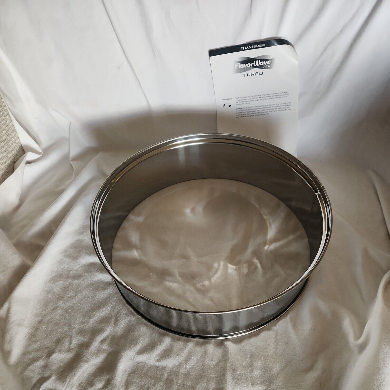 Thane Housewares- Flavor Wave Turbo Oven Metal Extender Ring | eBay