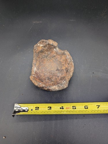 CIVIL WAR DUG RELIC SHELL EXPLODED ARTILLERY ORDNANCE Lawrence Pawl ...