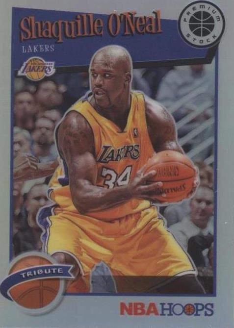 2019-20 Panini NBA Hoops Premium Stock - Hoops Tribute Shaquille O'Neal ...