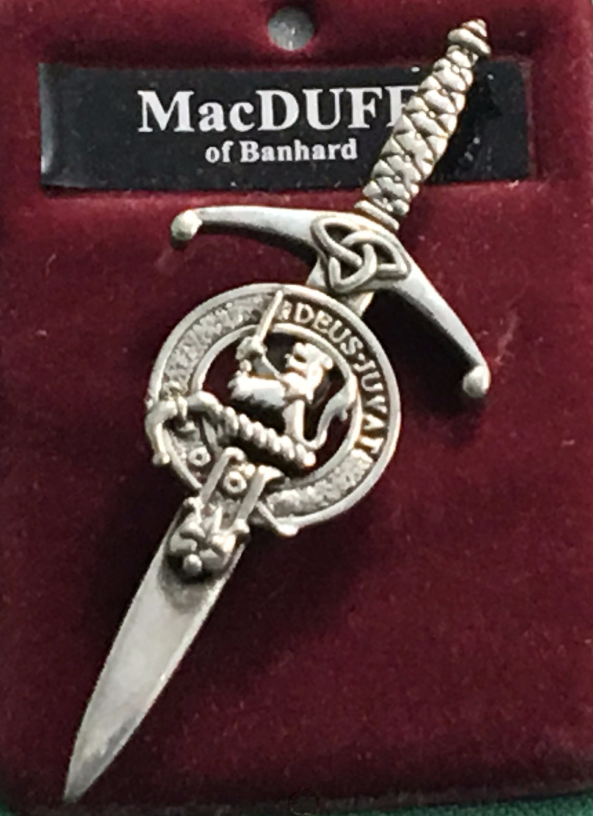 MacDuff Scottish Clan Crest Pewter Badge or Kilt Pin | eBay