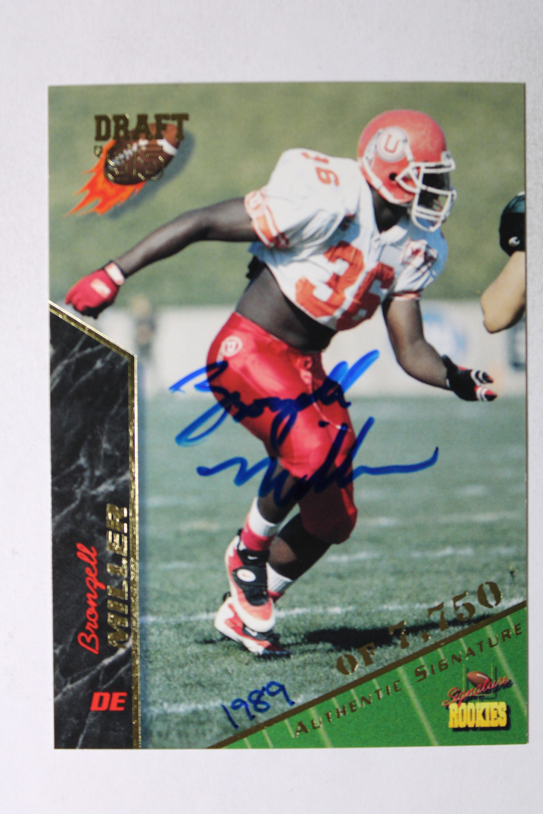 1995 Signature Rookies #52 Bronzell Miller Autograph | eBay