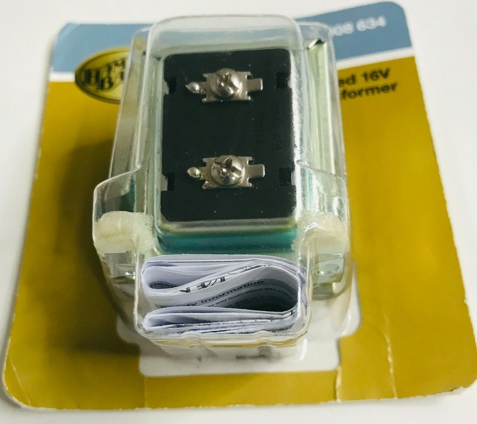 New Hampton Bay 16 VAC Transformer Wired Door Bell 1003 008 634 Lock ...