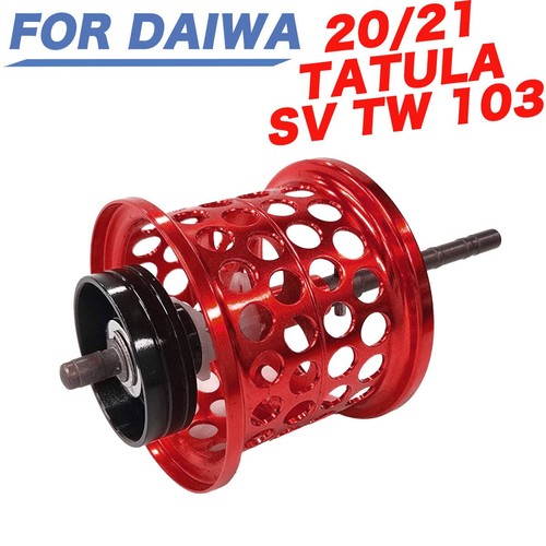 Yu399 Red Reel Spool Shallow Groove Daiwa 20 21 Tatula Sv Tw 103 Bait Finesse Re | eBay