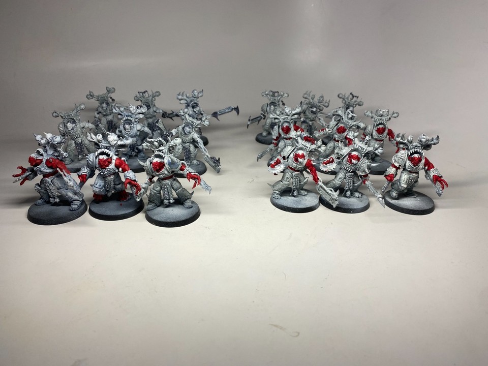 Warhammer 40k - World Eaters Exalted Eightbound / Eightbound army lot x ...