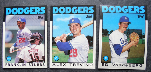 1986 Topps Traded Los Angeles Dodgers Team Set of 3 Baseball Cards | eBay