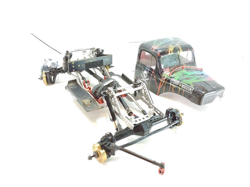 CUSTOM BUILT SUPER UPGRADED PROLINE COMP WAGON CRAWLER ROLLER SLIDER ...