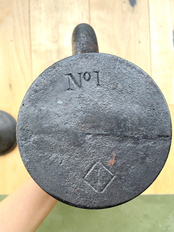 Antique Cast Iron Humidifier Kettle - John Law Foundry 1800s Gatemarked ...