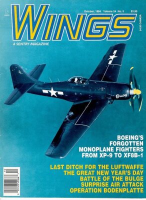 WINGS V24 N5 WW2 OPERATION BODENPLATTE FW-190D_BOEING MONOPLANE ...