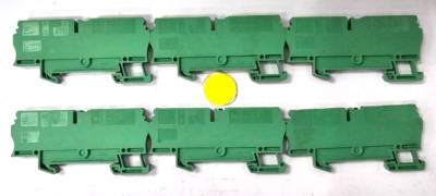 WEIDMULLER MODULAR PE TERMINAL BLOCK ZPE 2.5/4AN; D: 39MM H: 80MM W ...