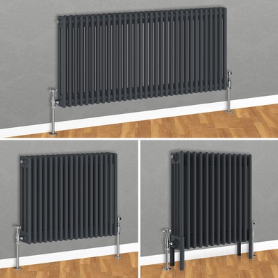Traditional Column Radiator Bathroom Horizontal Cast Iron Style Rads ...