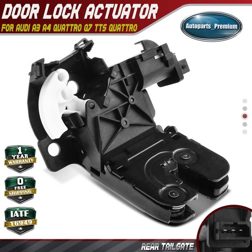 Rear Tailgate Trunk Lock Actuator w/ Micro Switch for Audi A3 A4 ...