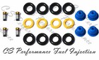 Bosch 0280150357 Fuel Injectors Rebuild Kit for 84-91 Volvo 2.3L I4 ...