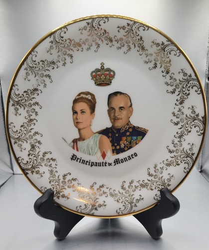 Principaute de Monaco Wedding Porcelain Commemorative Plate | eBay