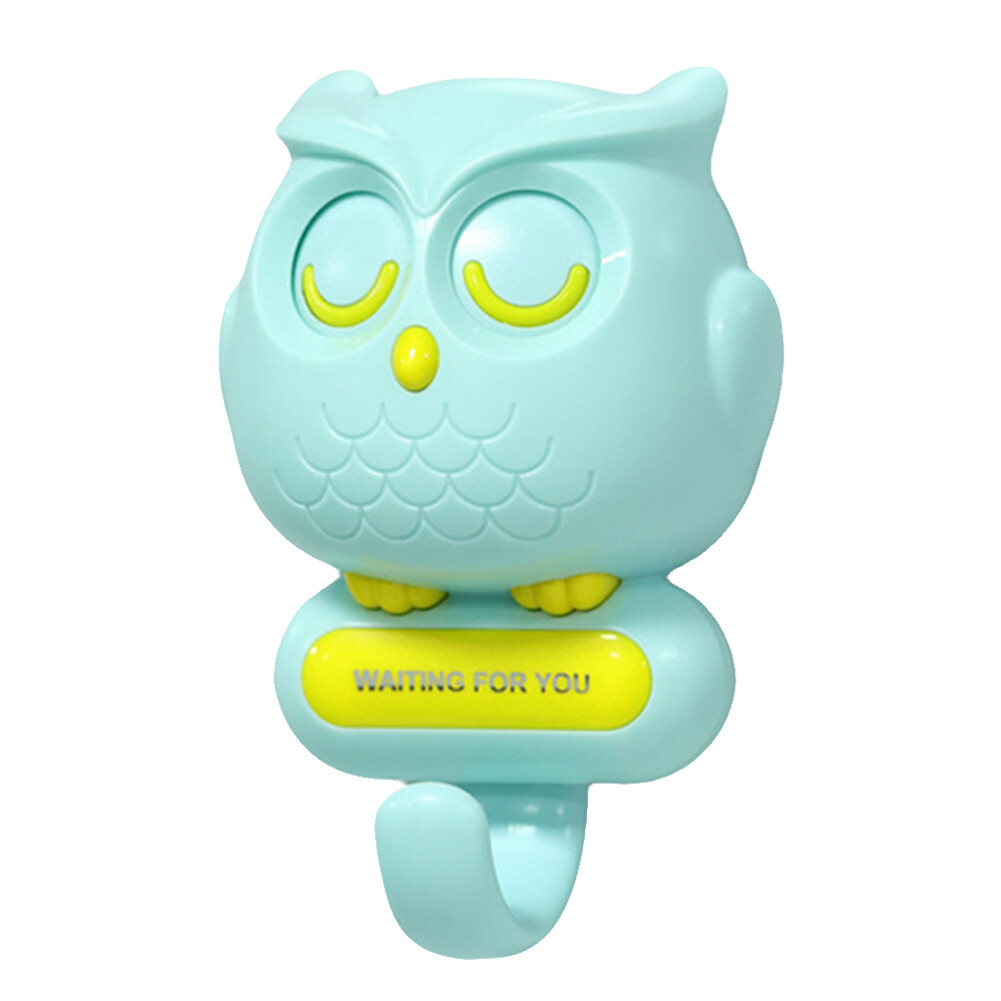 Kawaii Owl Key Holder Cute Owl Wink Hooks for Hat Purse Bag Towel ...