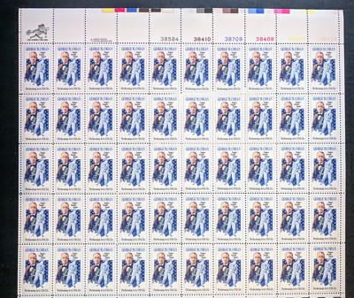 #1756 – FULL SHEET Of 50 - George M. Cohan - 15 cent stamps | eBay