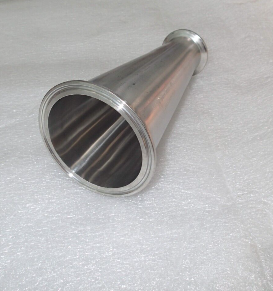 Stainless Steel Sanitary Concentric Reducer for Dust Collector 3" X 1-1 ...