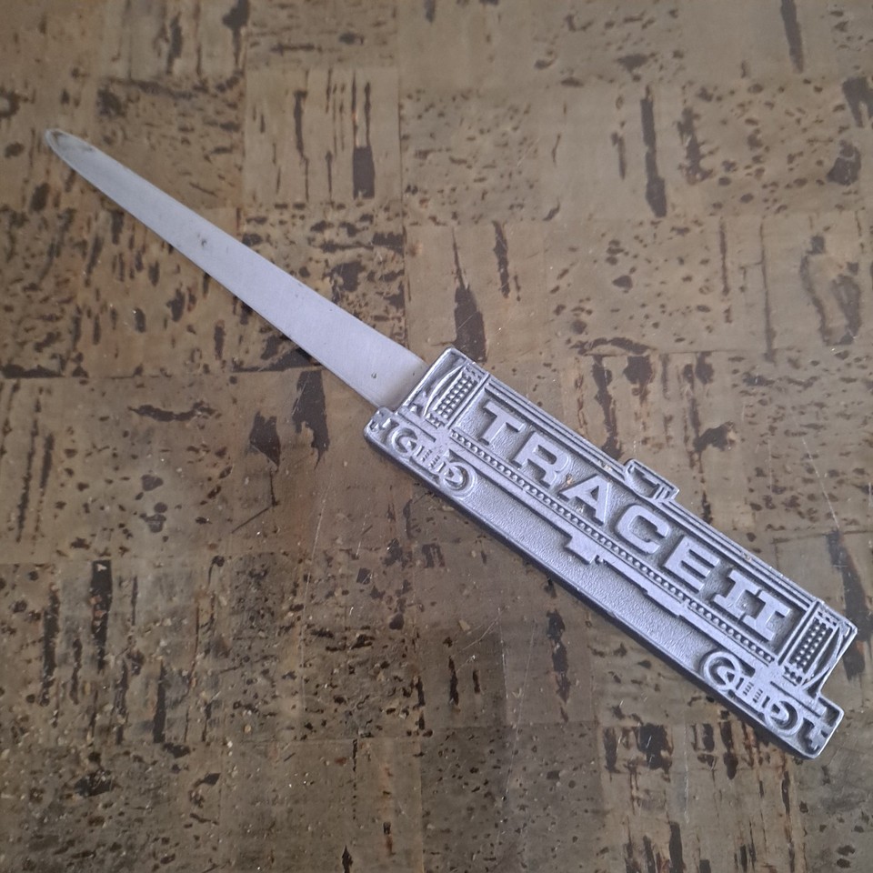 COLLECTIBLE METAL LETTER OPENER - MICRO SOLUTIONS / TRACE II | eBay