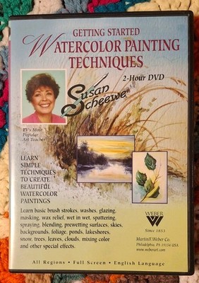 Susan Scheewe - Watercolor Painting Techniques - DVD - VG - 2 hour | eBay