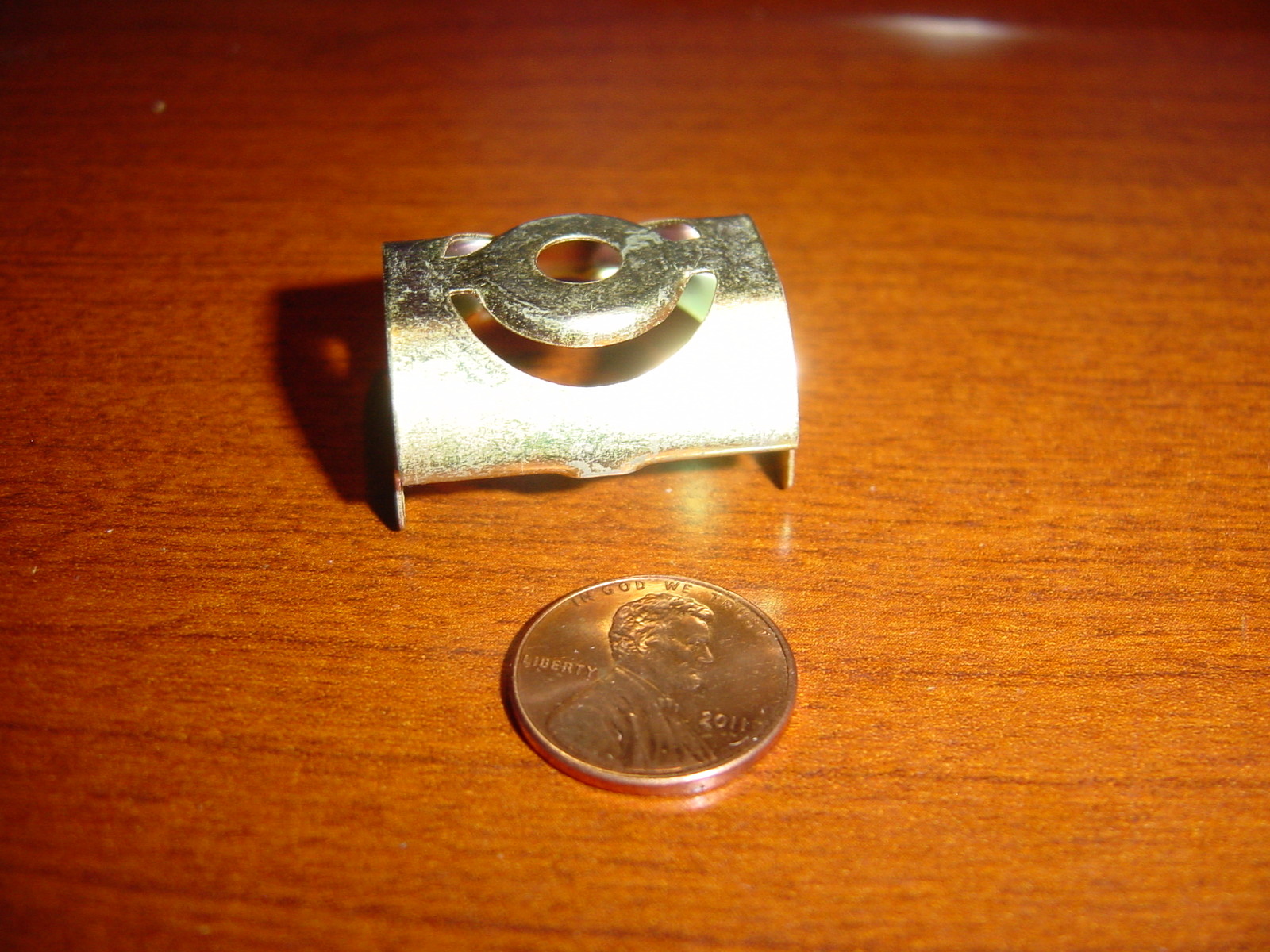 Nut and bolt retainer NAS578-10A military aircraft stamped metal cage ...