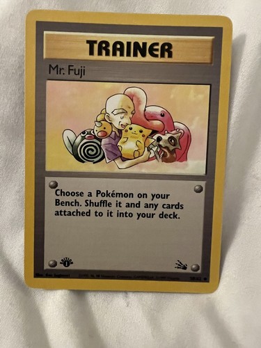 MR. FUJI - 58/62 - 1st Edition Fossil - Pokemon Card | eBay