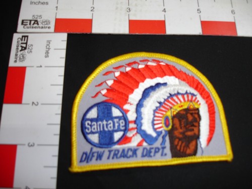 Train Patch Santa Fe DFW vintage patch | eBay
