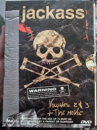 JACKASS Box Set (DVD, Vol 2,3 and The Movie, Region 4) VGC FREE POST | eBay