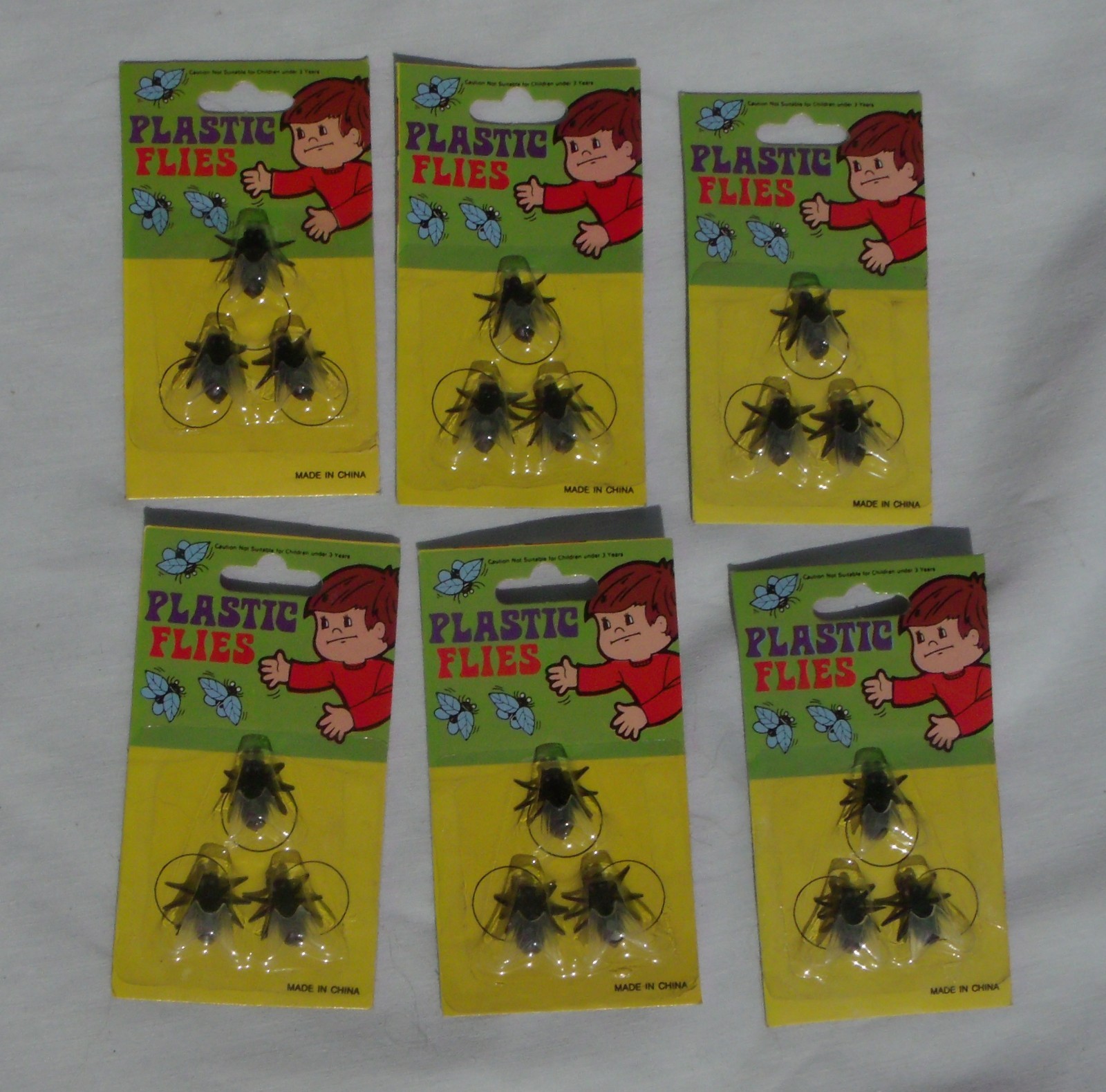 Set of 18 Plastic Flies | eBay