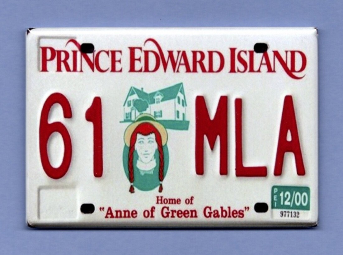 PRINCE EDWARD ISLAND LICENSE PLATE *2X3 FRIDGE MAGNET* CANADIAN ...
