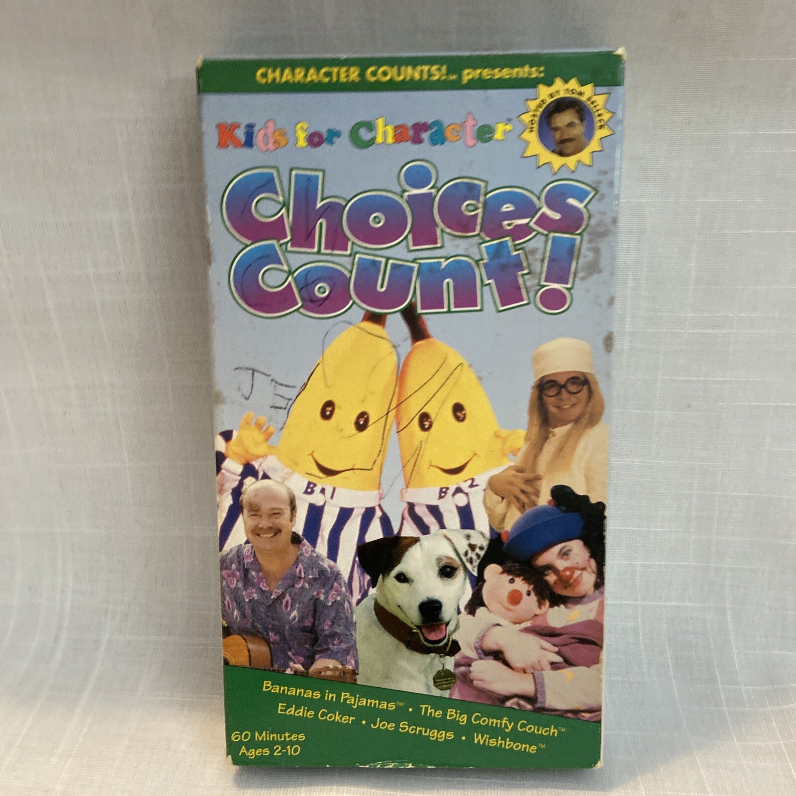 Kids for Character: Choices Count! (VHS, 1997) Bananas In Pajamas w/ Tom Selleck 45986021182 | eBay