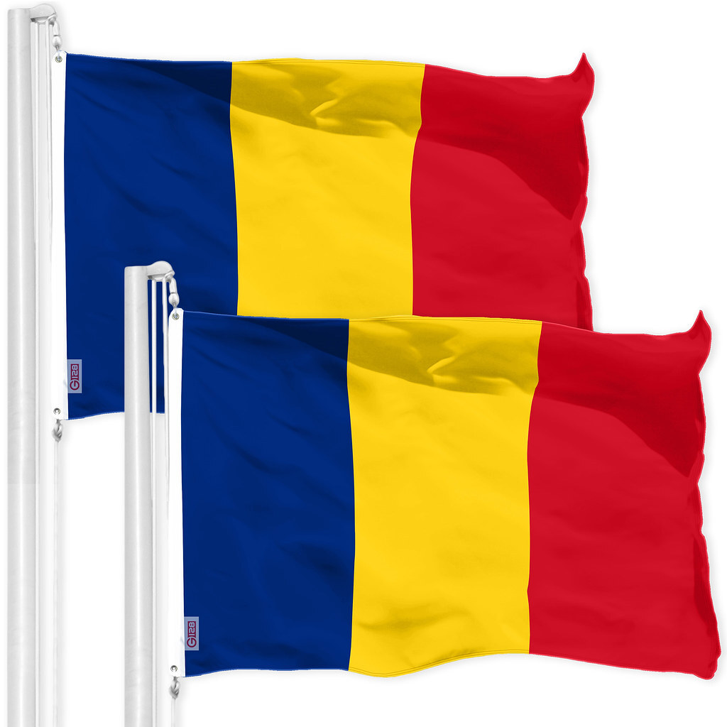 Romanian Flag Animated Romania