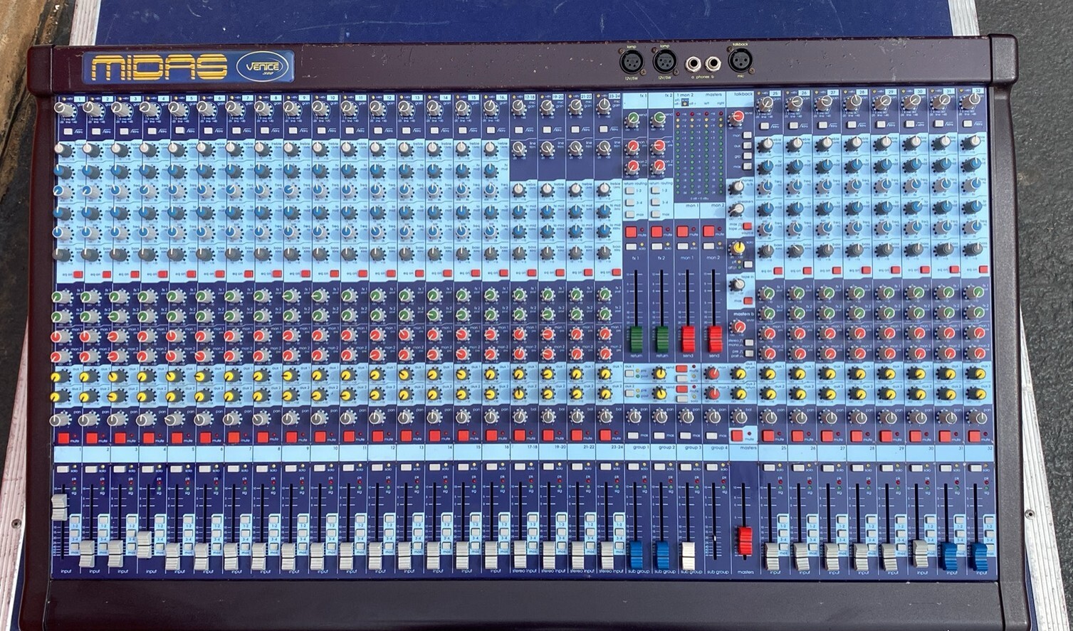 Midas Venice 320 32-Channel Analog Mixing Console Sound Board Mixer | eBay