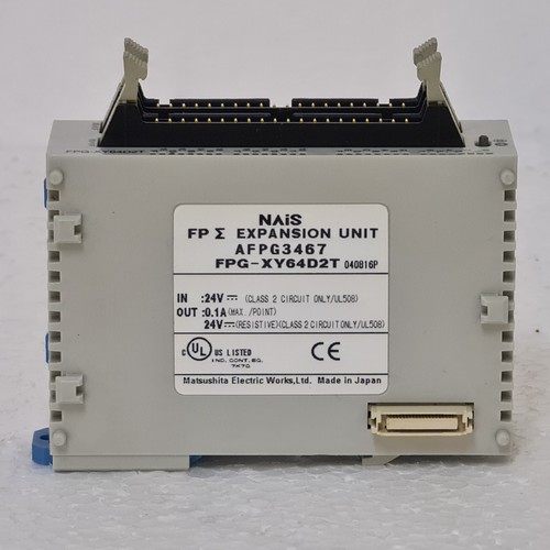 Matsushita NAiS AFPG3467 FPΣ Expansion I/O Unit FPG-XY64D2T | eBay ...