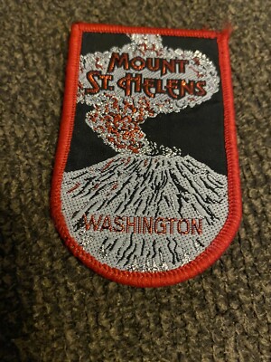 VTG MT ST HELENS Washington Sew On Patch | eBay