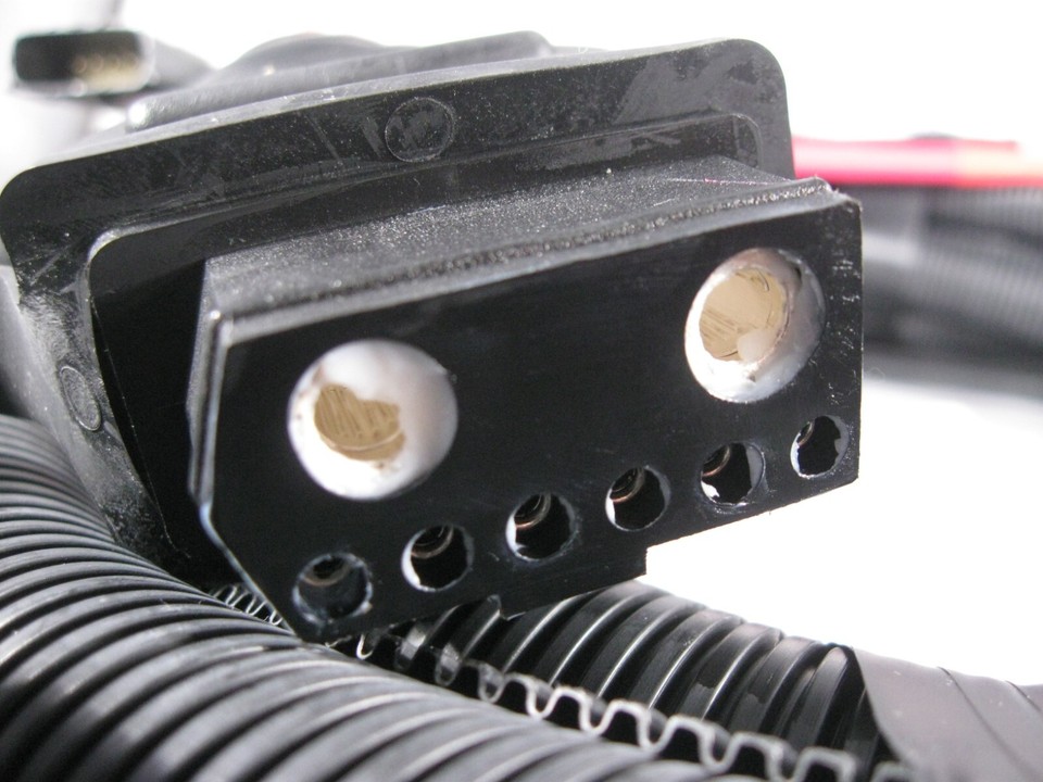 Western Fisher Snowex Salt Spreader Truck Side Power Cable Wiring ...