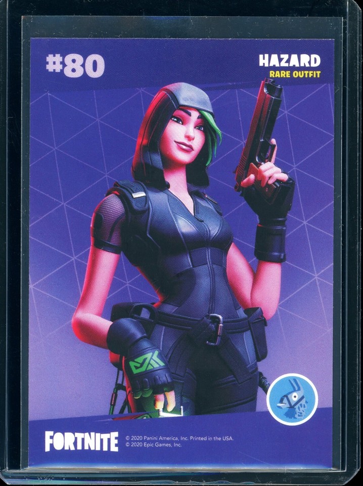 2020 Panini Fortnite Hazard Holofoil Holo USA Series 2 #80 | eBay