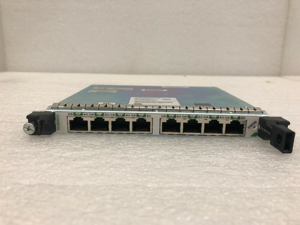 Cisco SPA-8XCHT1/E1 8 Port Channelized T1/E1 Shared Port Adapter V05 | eBay