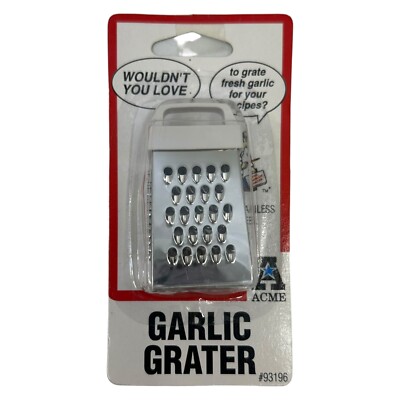 ACME Refrigerator Magnet #93196 Mini Garlic Cheese Grater Vintage New ...