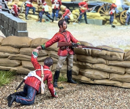 BRITAINS ANGLO ZULU WAR 20218 BRITISH 24TH REGIMENT OF FOOT LT. JOHN ...