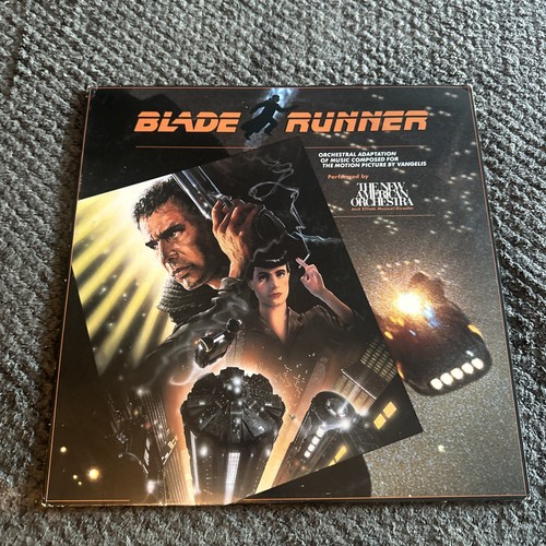 "BLADE RUNNER" ORIGINAL 1982 Vangelis Soundtrack Warner Bros. LP VINYL ...