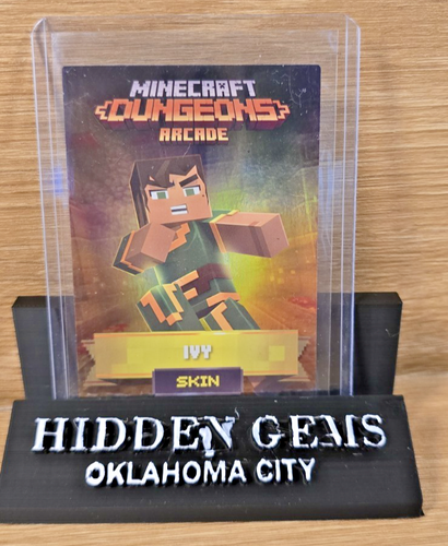 2021 Minecraft Dungeons Arcade Game Card IVY Skin Non Foil 45/60 | eBay