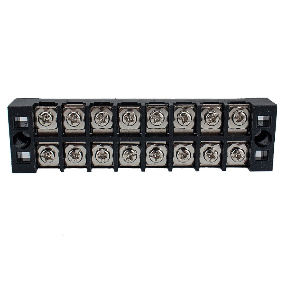 5 Sets Power Input Terminal Screw Electric Barrier Strip 8P Block ...