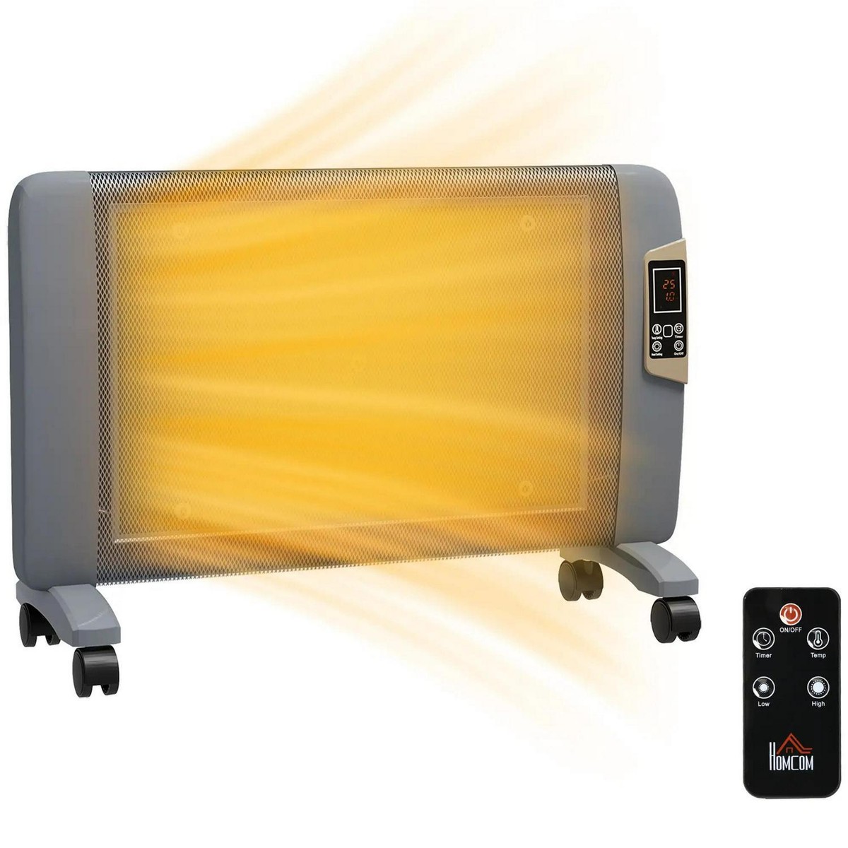 Wall Mount Ceramic Heater Exo Aluminium Ceramic Electric Wall Heater