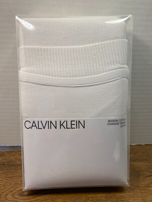 Calvin Klein Home | Modern Cotton Julian Standard Shams | 2 White Shams ...