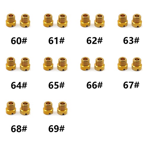 20 PACK Holley Carb Carburetor GAS MAIN JETS KIT 60-69 | eBay