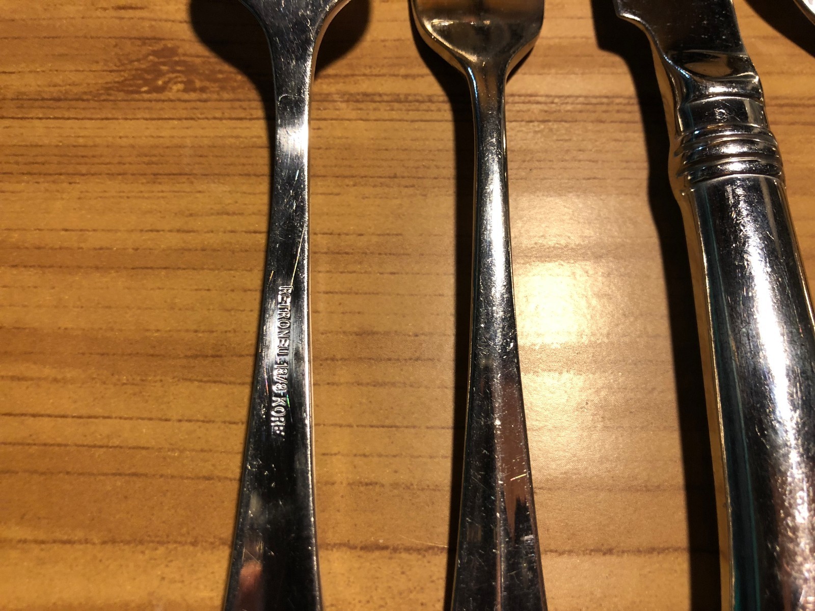 Retroneu JAMESTOWN Stainless Flatware - Silverware Glossy Korea CHOICE ...