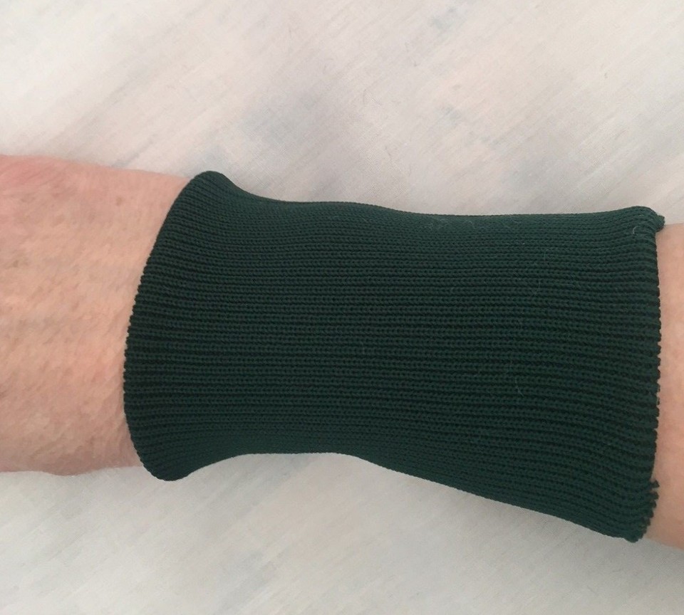 Pair Knit Rib Cuffs Seamless Tubular Cuffing Knitted Fabric - Colour ...