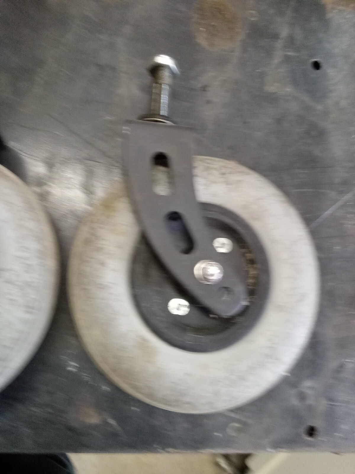 2 Hoveround Power Wheelchair MPV5 Forks & Casters wheels tires 200x50 ...