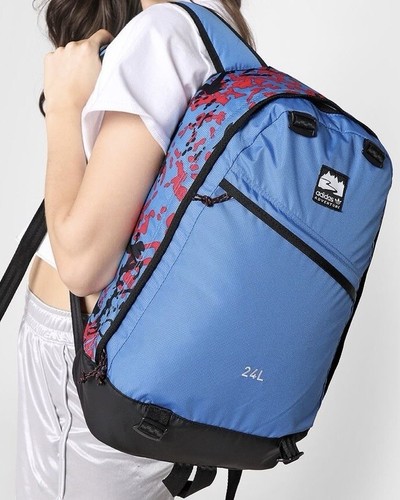 Adidas Adventure Backpack 24L Mesh Backpack, Blue Bookbag #722 | eBay