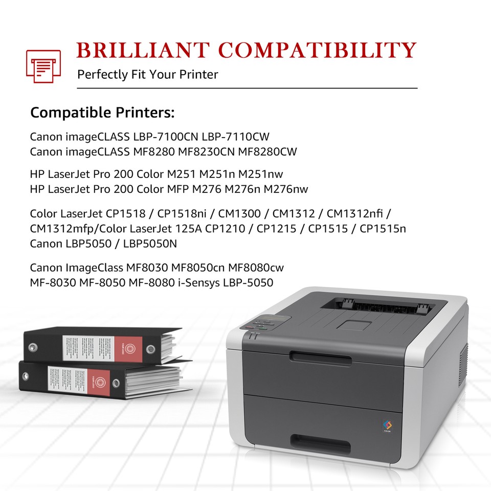 2x Premium CF210X 131X Toner Cartridge for HP LaserJet Pro 200 M276 ...